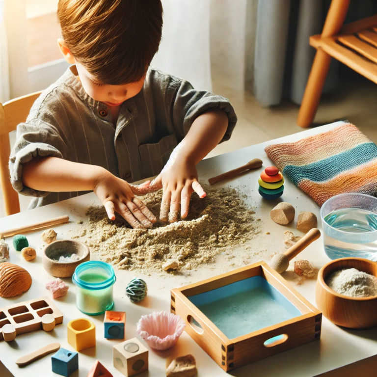 Sensorisches Spielen: Die Bedeutung von Berührungs- und Tastsinn ...